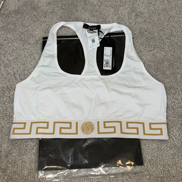 Versace | Intimates & Sleepwear | Versace Sports Bra Top | Poshmark